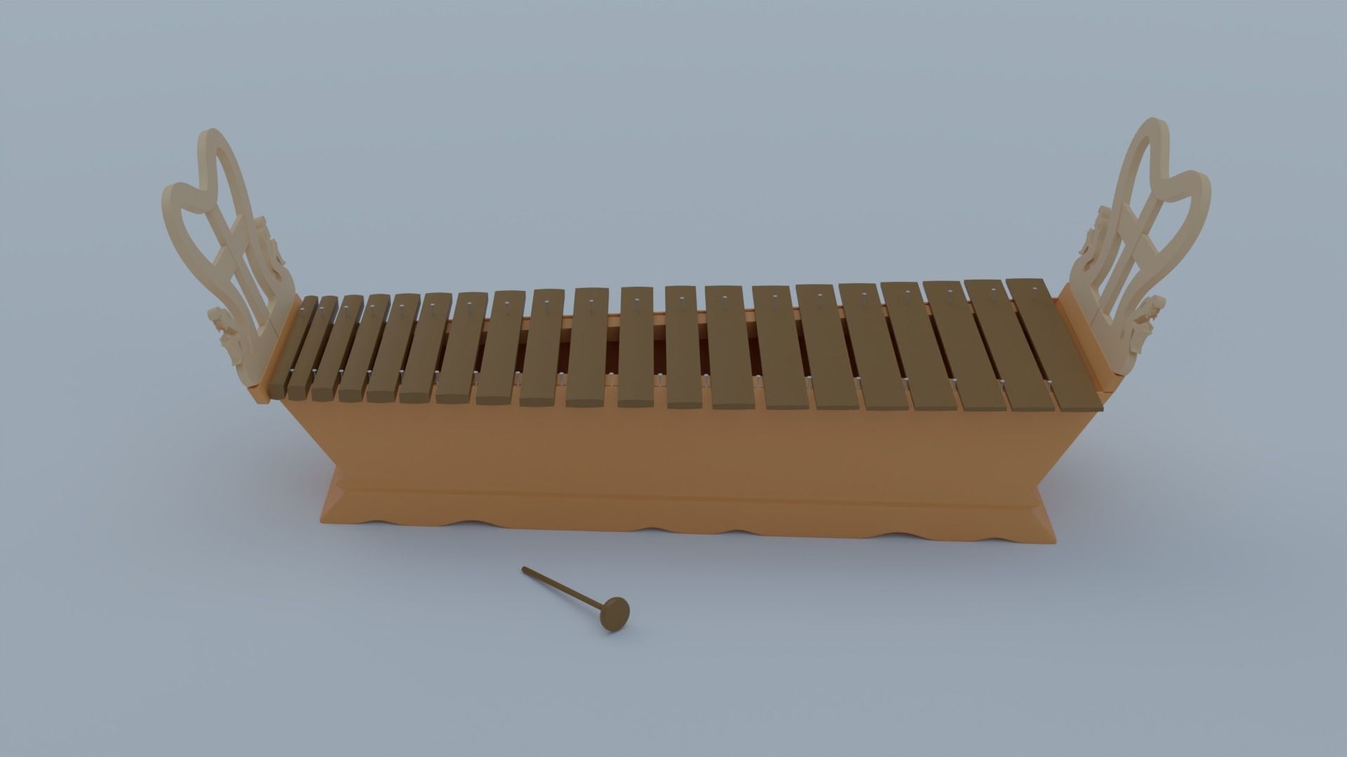 Gambang Kromong Instrument Music 3D model | CGTrader