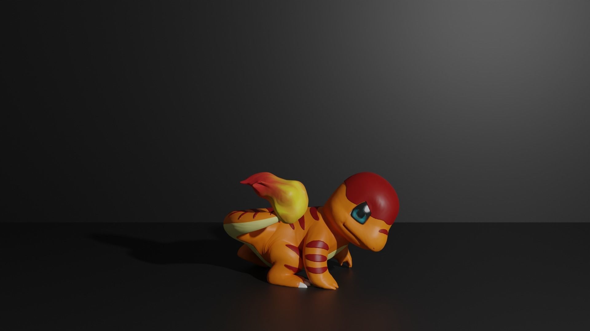 Clone Charmander pokemon 3D print model 3D model 3D printable | CGTrader
