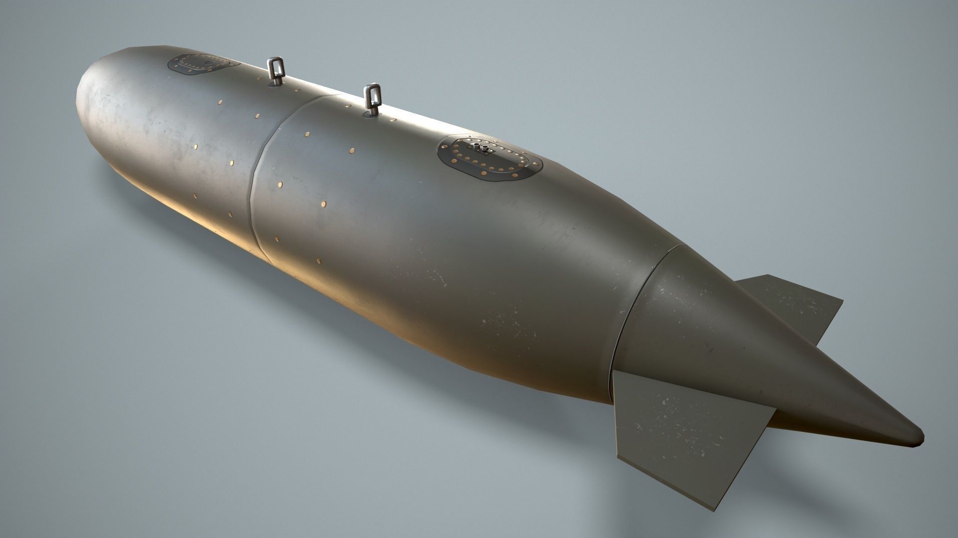 3D model Aircraft External Fuel Tank 120L VR / AR / low-poly | CGTrader