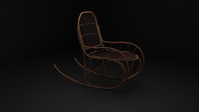 rocking chair 3D model | CGTrader