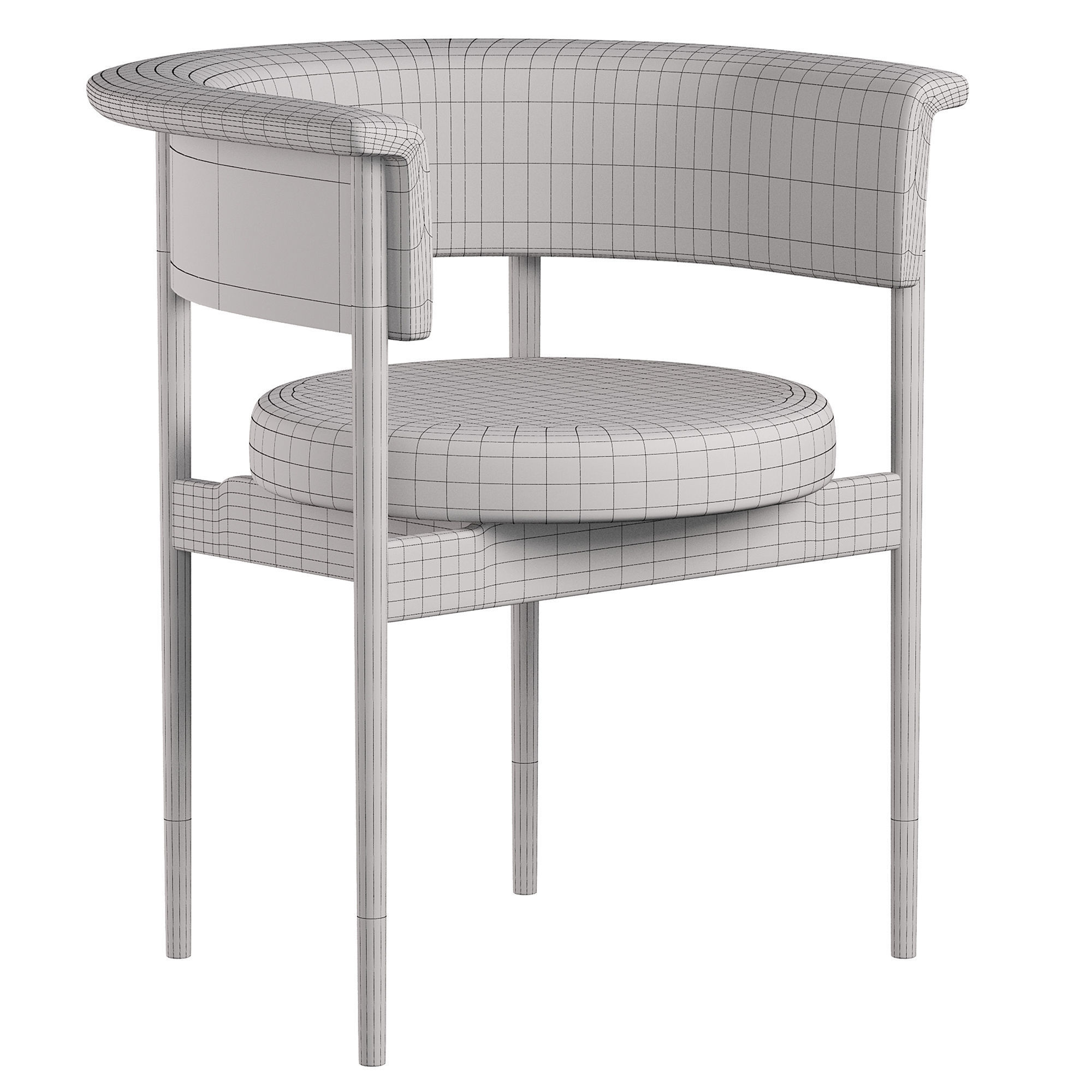 N SC01 chair by Norm Architects for KARIMOKU CASE STUDY 3D model | CGTrader