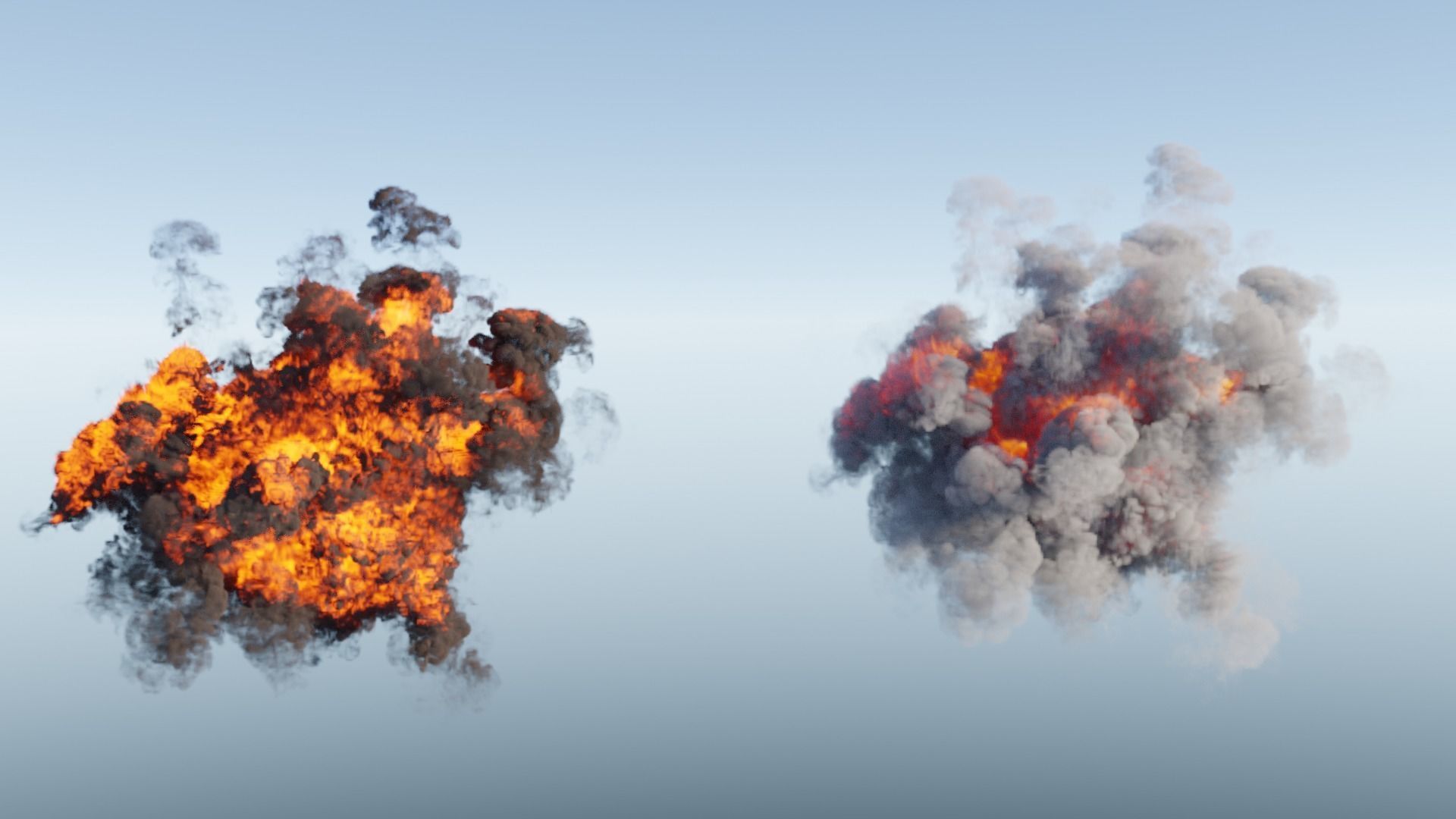 Air explosion - vdb animated 3D model animated | CGTrader