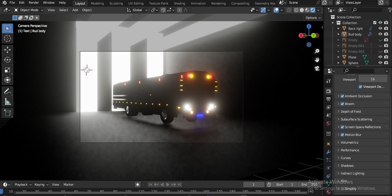 Long School Bus 3D model | CGTrader
