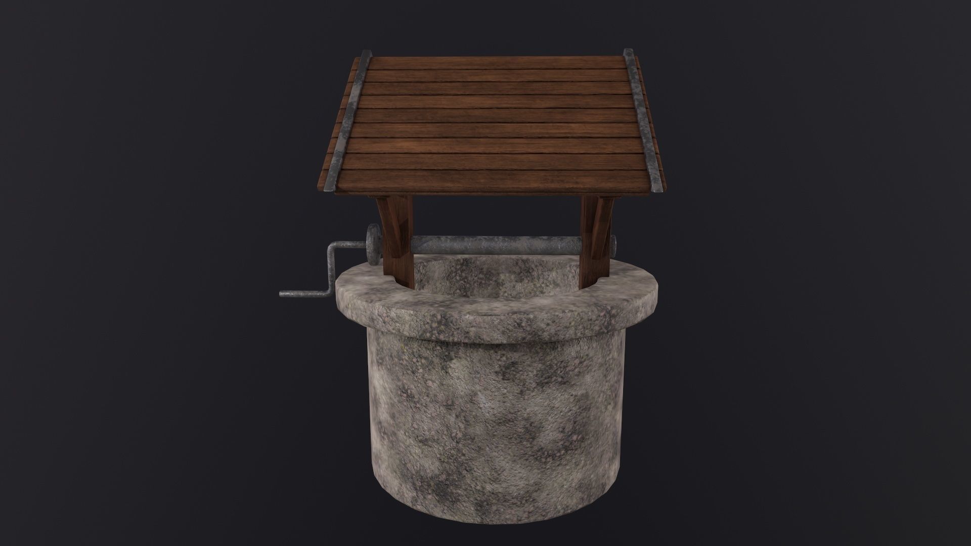 3D model Medieval Well 3D Model VR / AR / low-poly | CGTrader