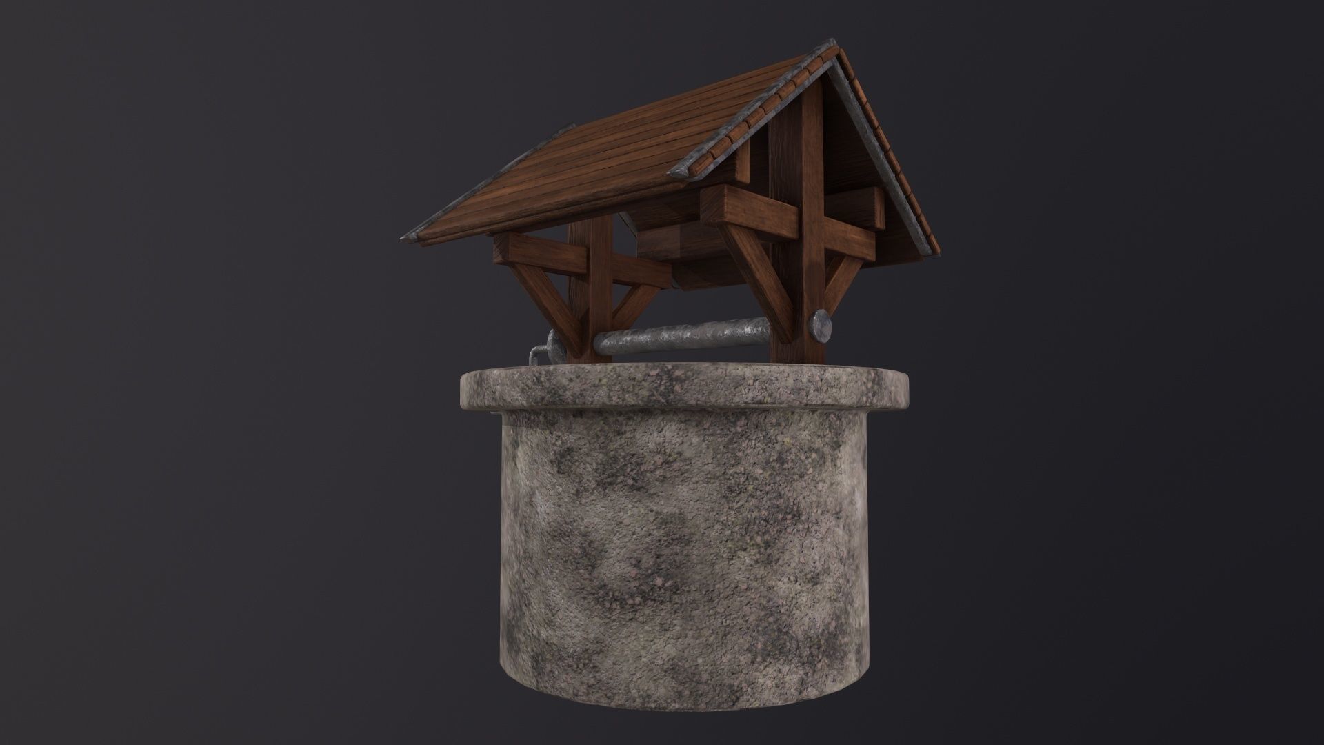 3D model Medieval Well 3D Model VR / AR / low-poly | CGTrader