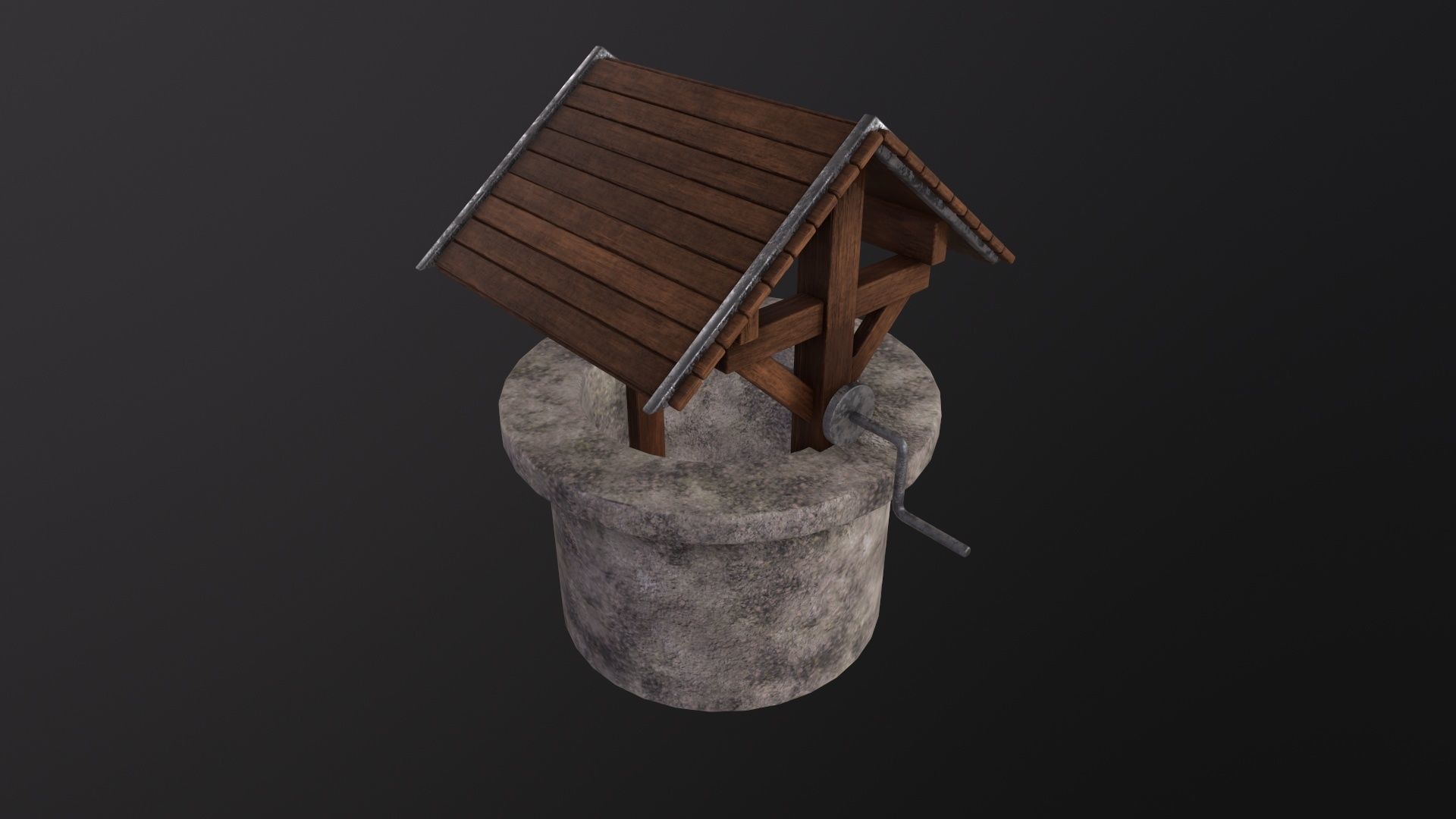 3D model Medieval Well 3D Model VR / AR / low-poly | CGTrader