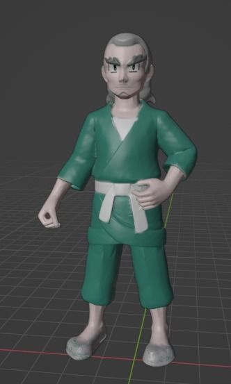 pokemon trainer Kurt 3D model 3D printable | CGTrader