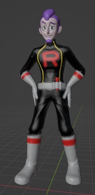 team rocket Petrel 3D model 3D printable | CGTrader