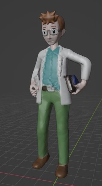 Professor Elm 3D model 3D printable | CGTrader