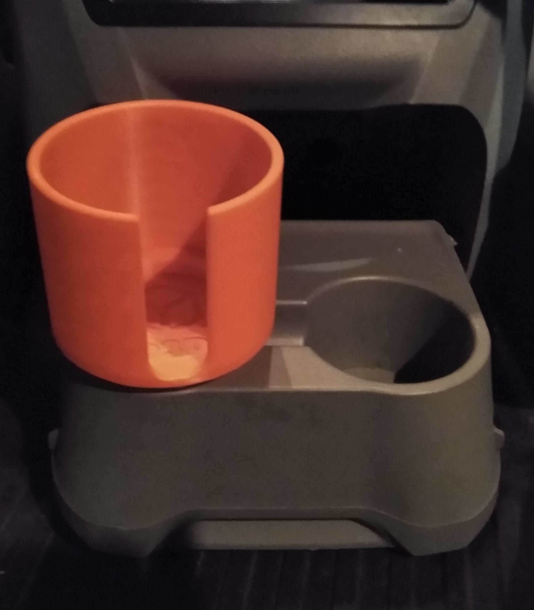 Car Cup Holder Adapter 3D model 3D printable | CGTrader
