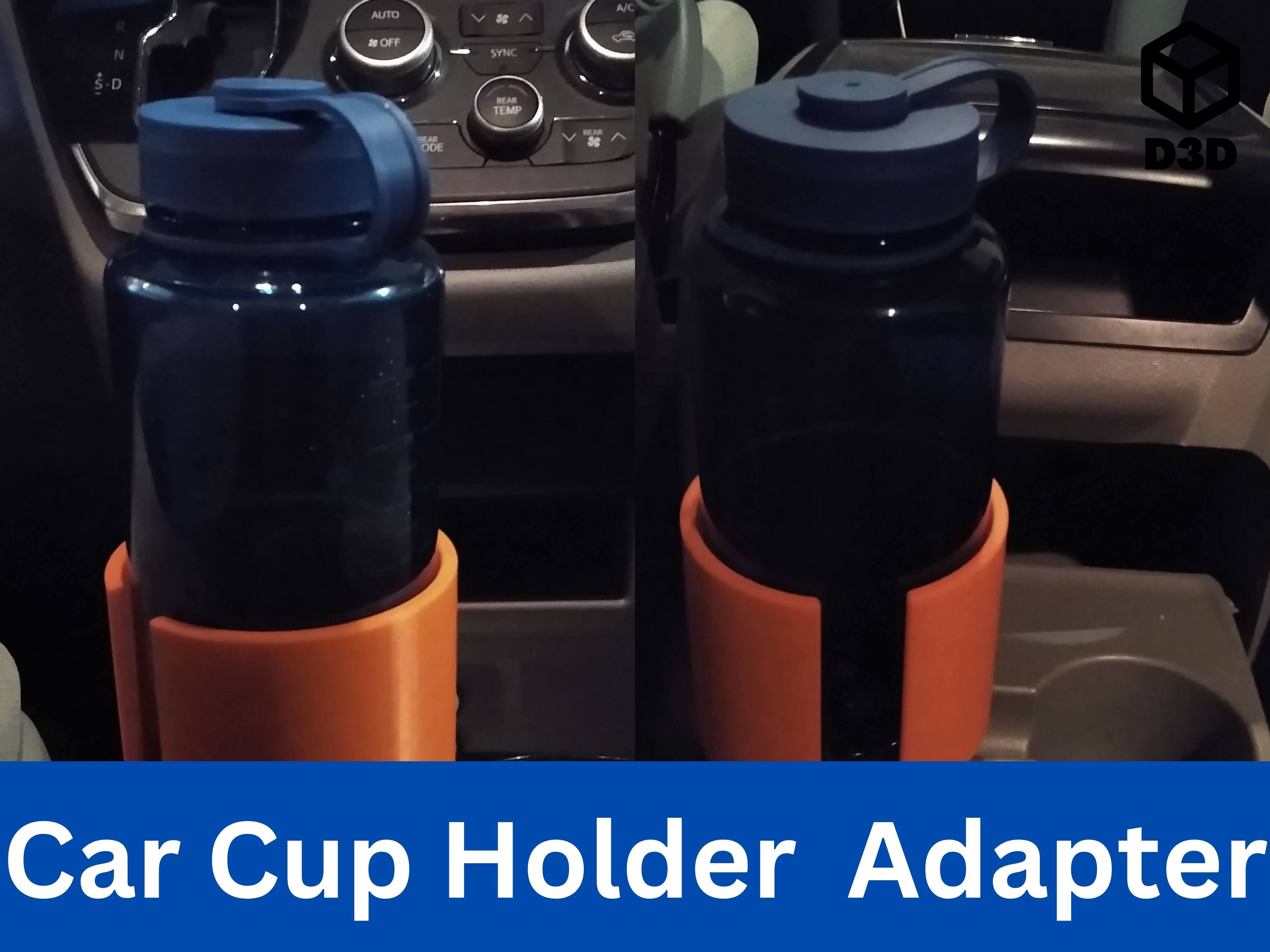 Car Cup Holder Adapter 3D model 3D printable | CGTrader