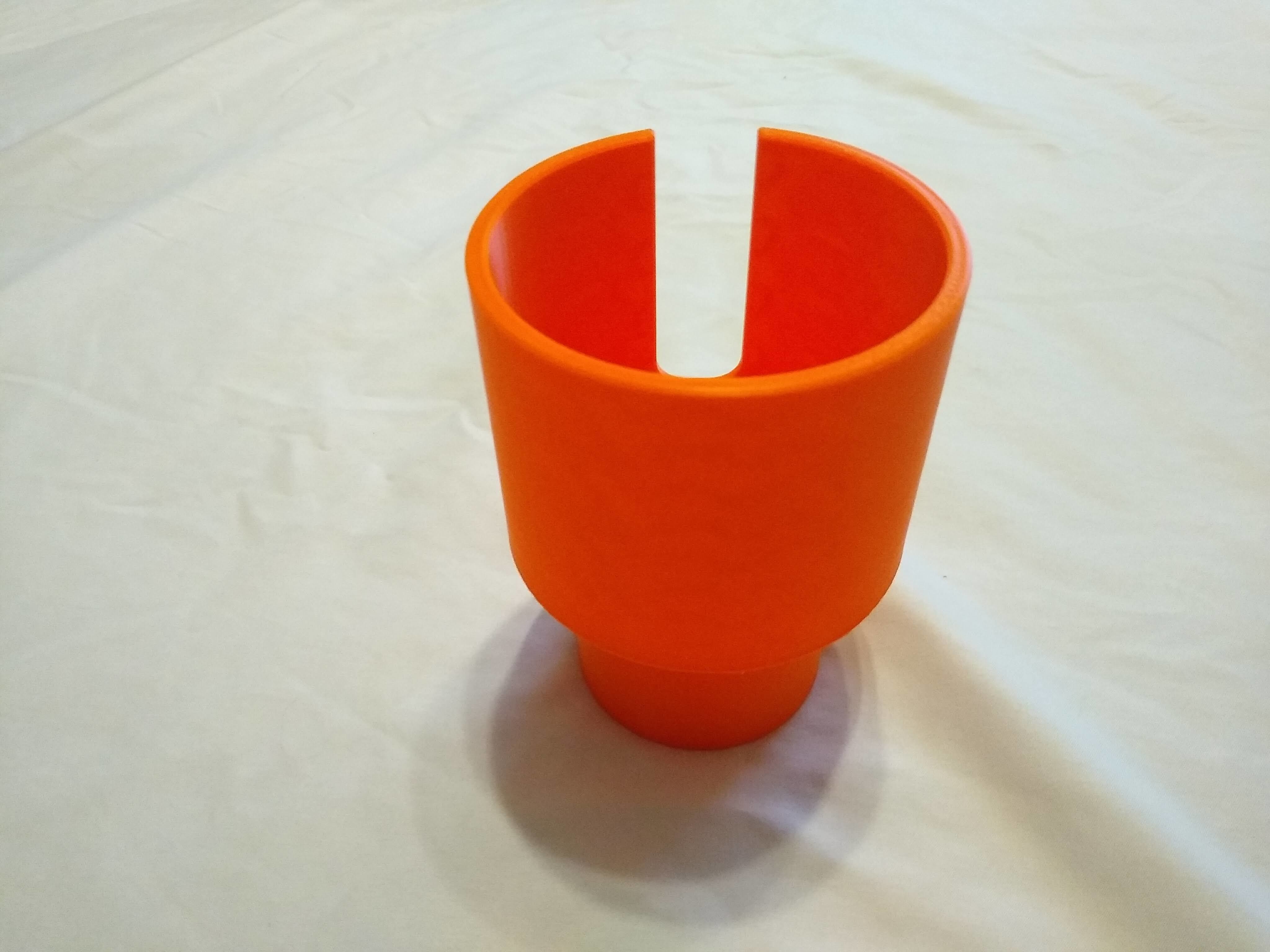 Car Cup Holder Adapter 3D model 3D printable | CGTrader