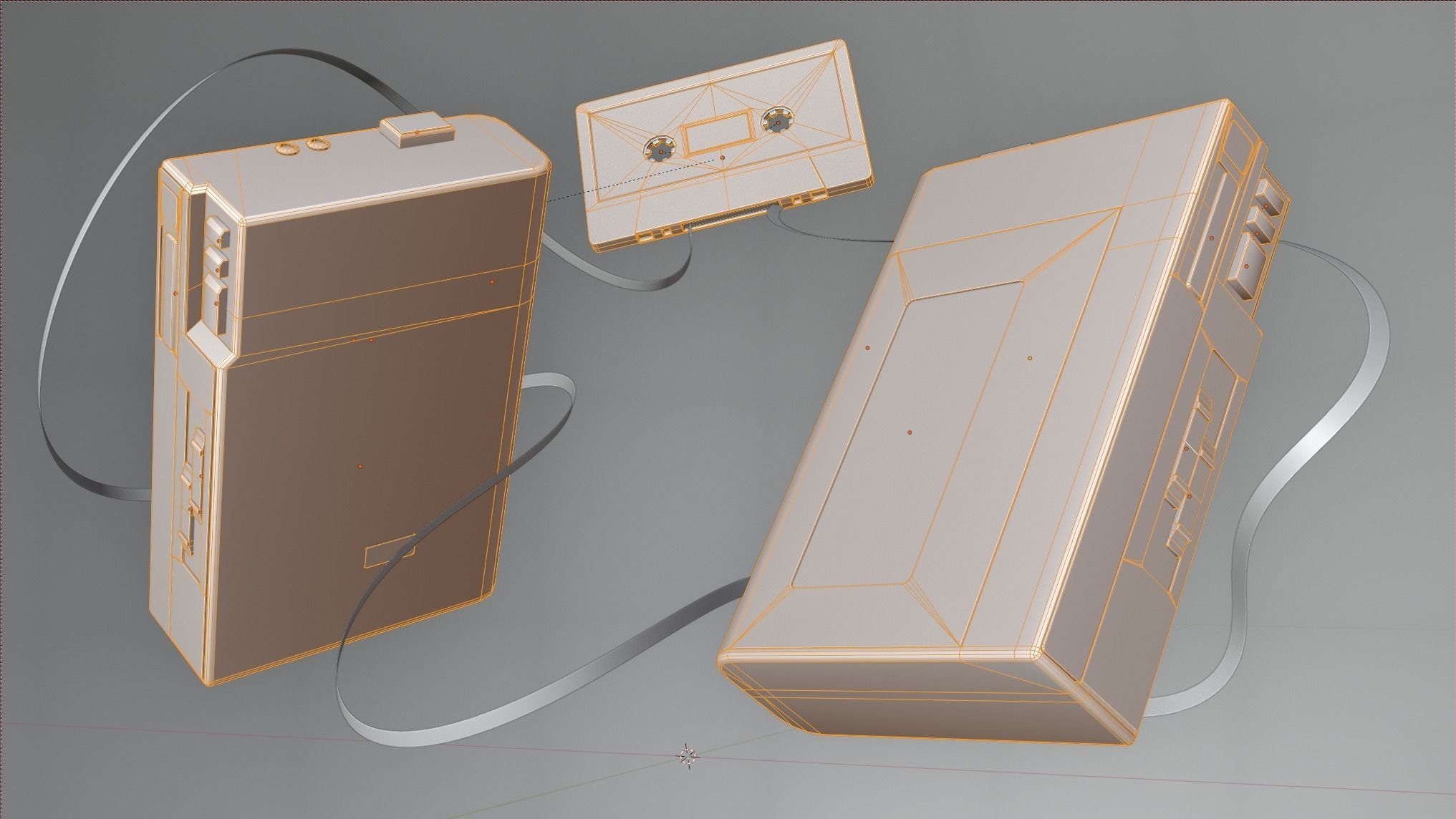 3D model Sony Walkman VR / AR / low-poly | CGTrader