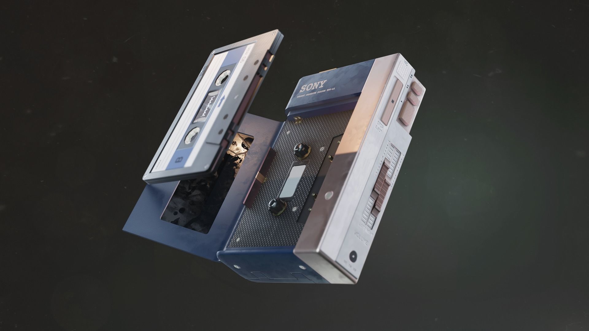 3D model Sony Walkman VR / AR / low-poly | CGTrader