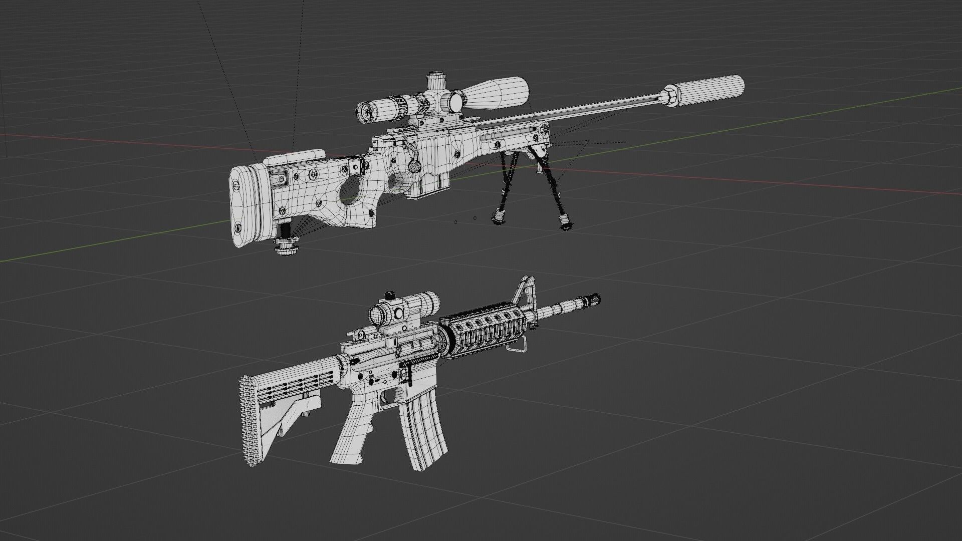 Weapon Pack 3D model | CGTrader