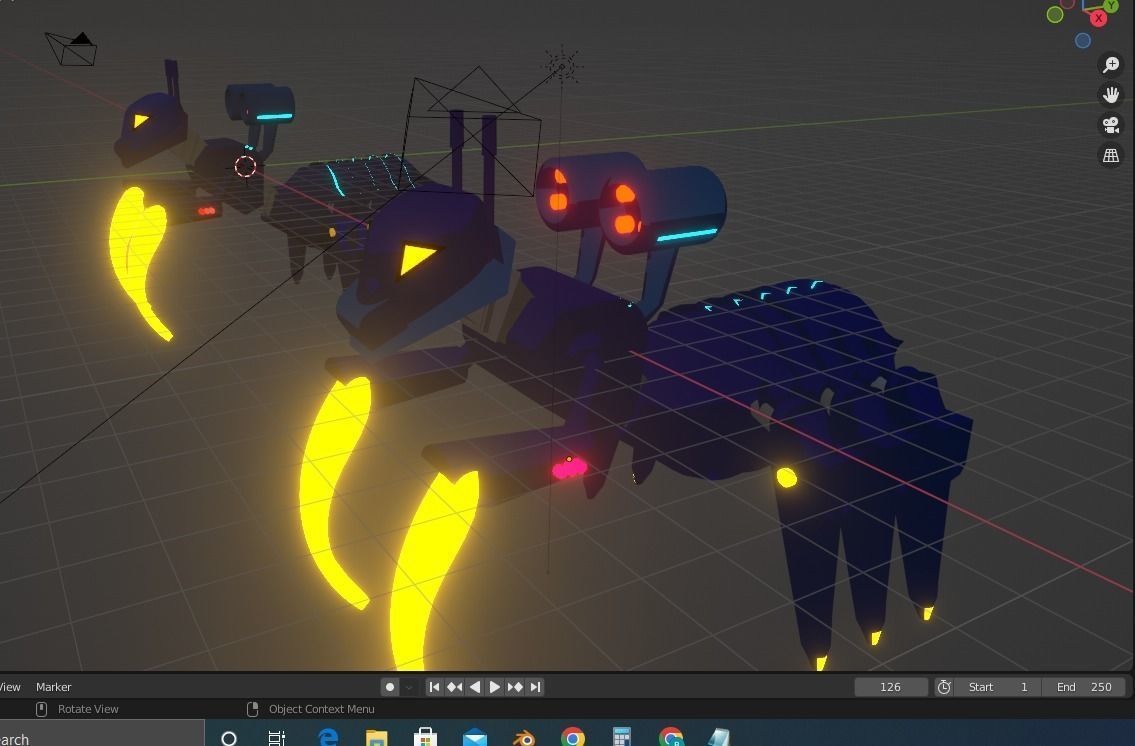 3D model Cyber Mantis VR / AR / low-poly | CGTrader