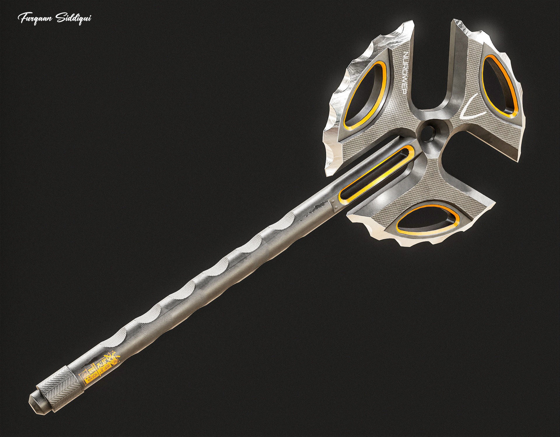 3D model Ultimate Axe Weapon PBR VR / AR / low-poly | CGTrader