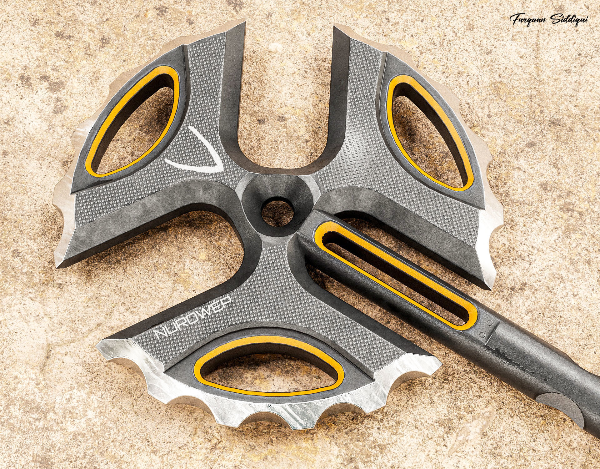 3D model Ultimate Axe Weapon PBR VR / AR / low-poly | CGTrader