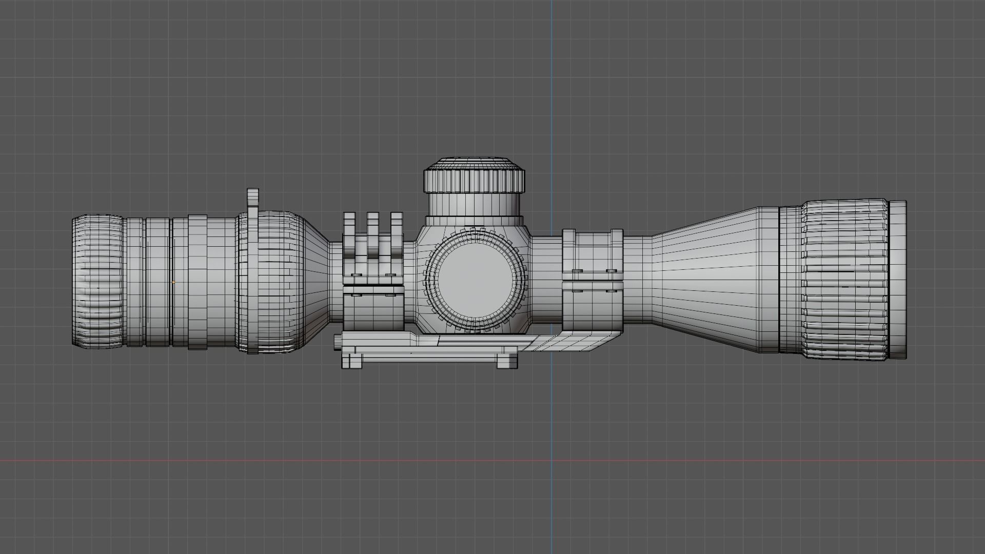 3D model Tactical Scope VR / AR / low-poly | CGTrader