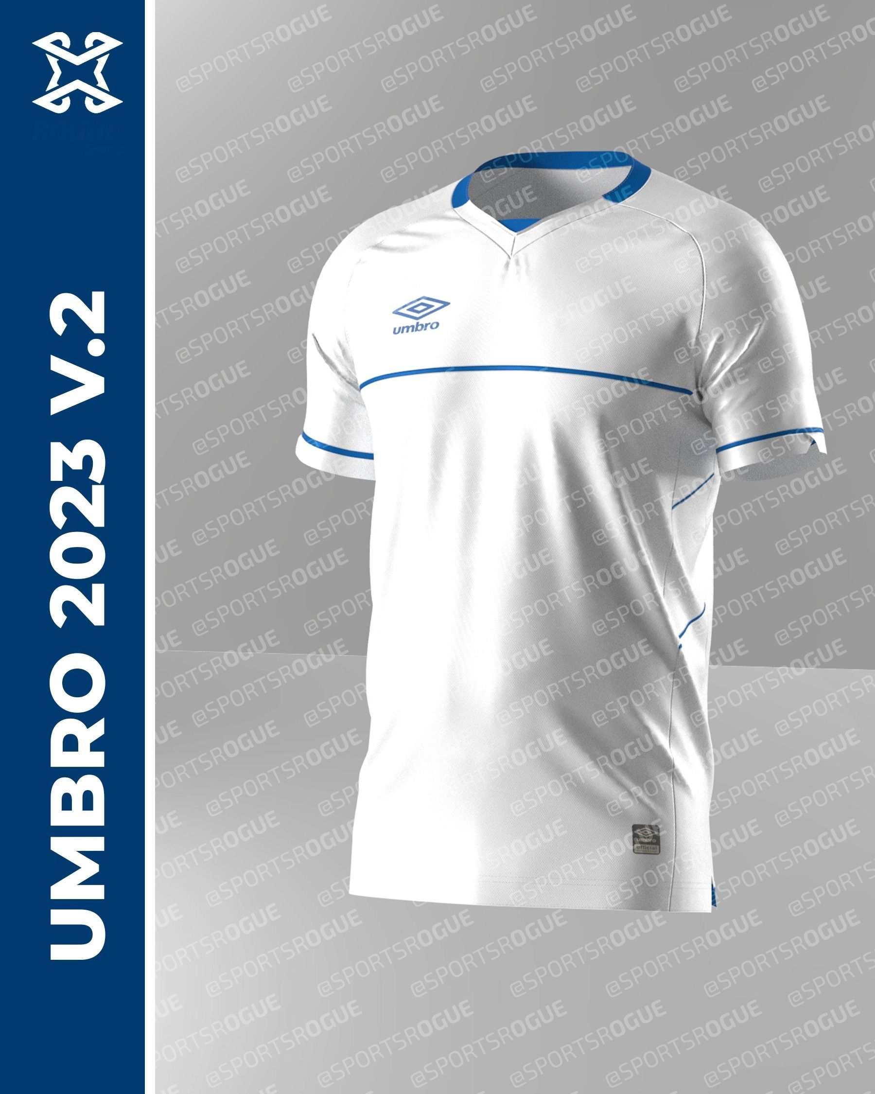 UMBRO 2023 away jersey 3D model | CGTrader