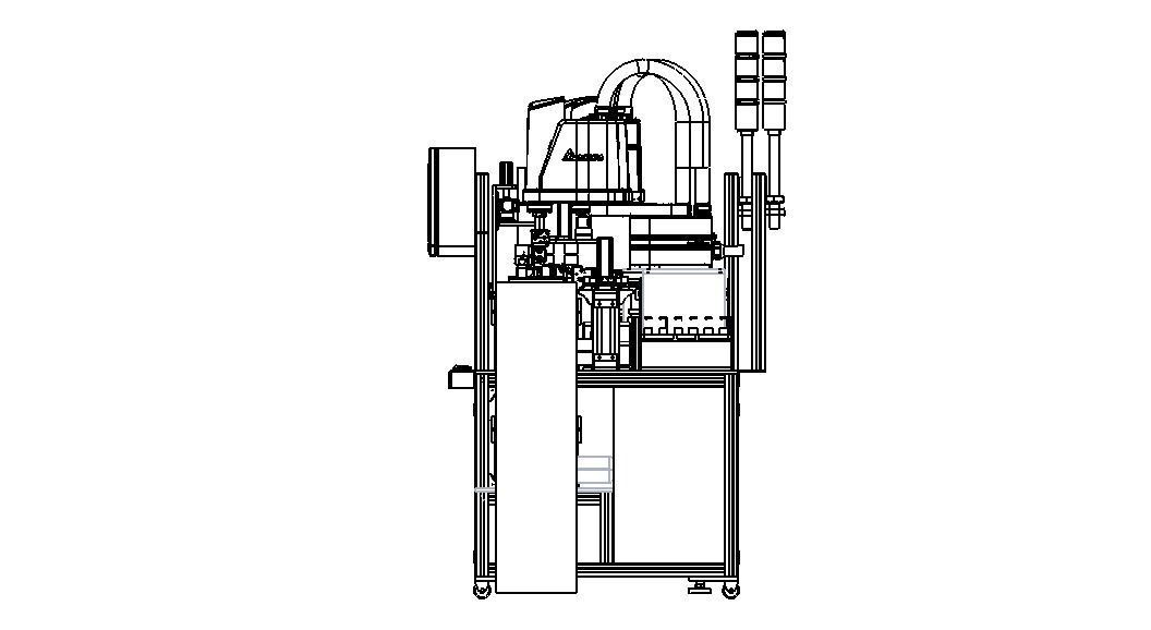 Assembly Line of Power Inverter 3D model rigged | CGTrader