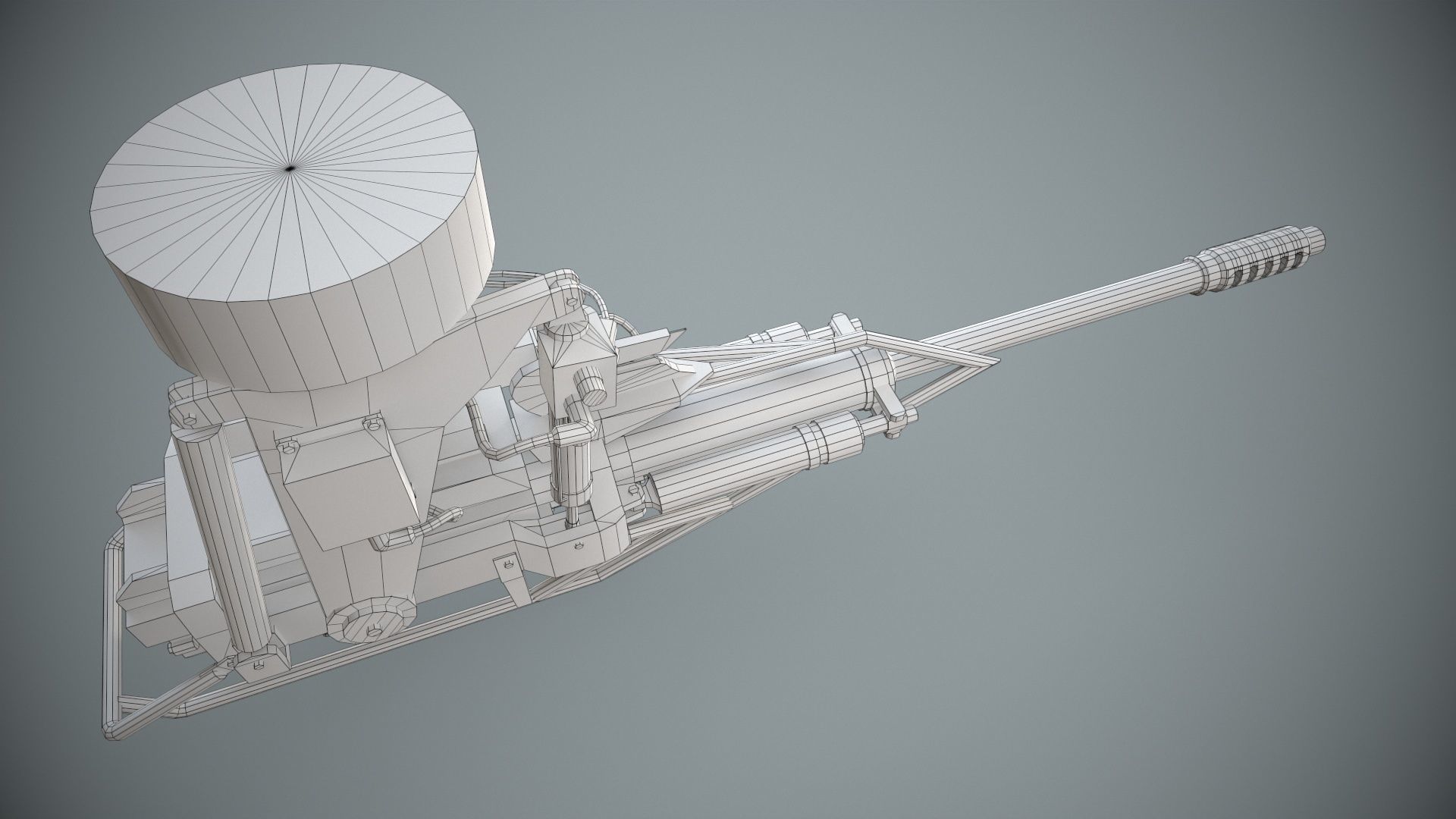 3D model M230 Chain Gun VR / AR / low-poly | CGTrader