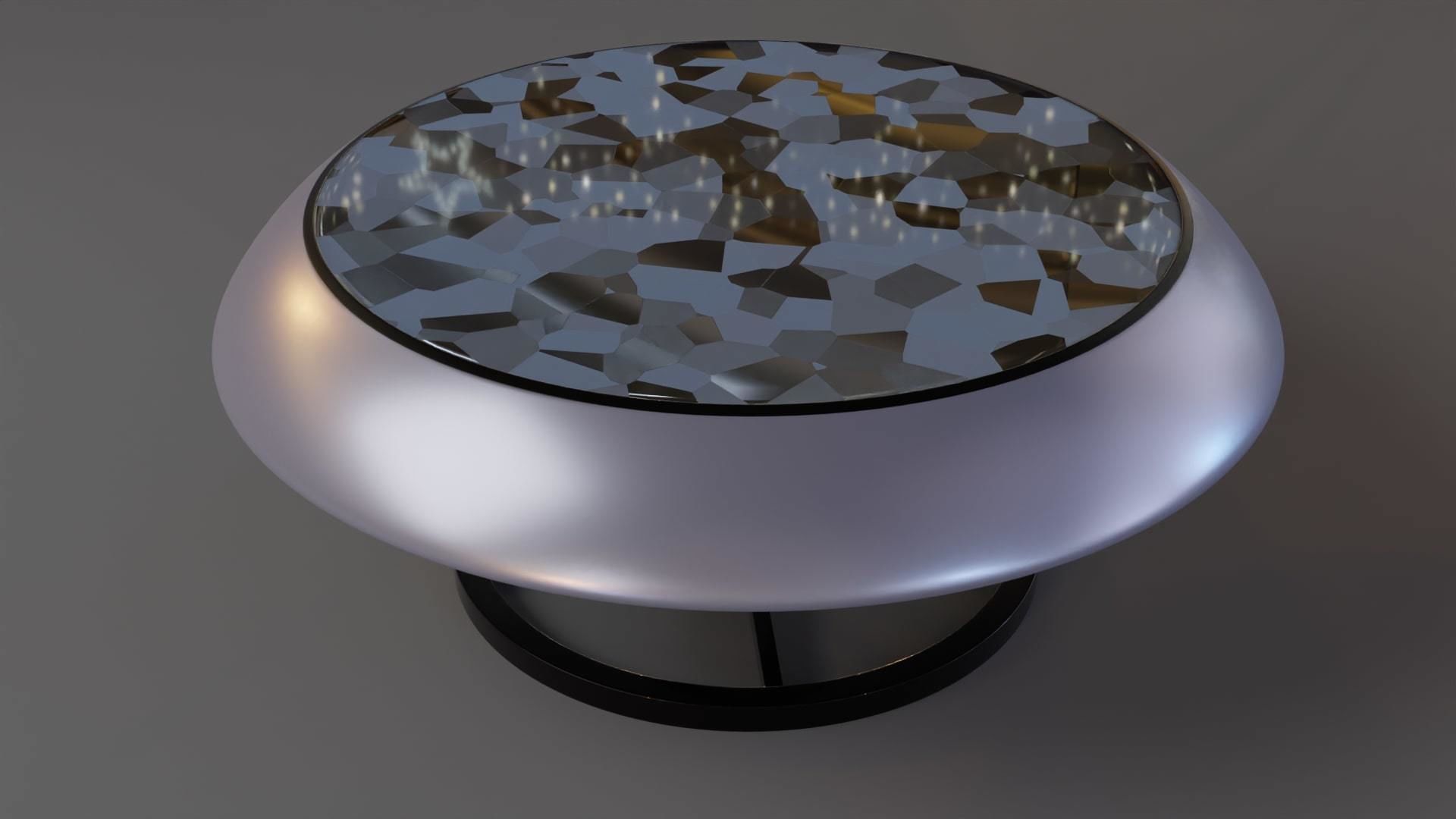 Decorative Modern Table 3D model | CGTrader