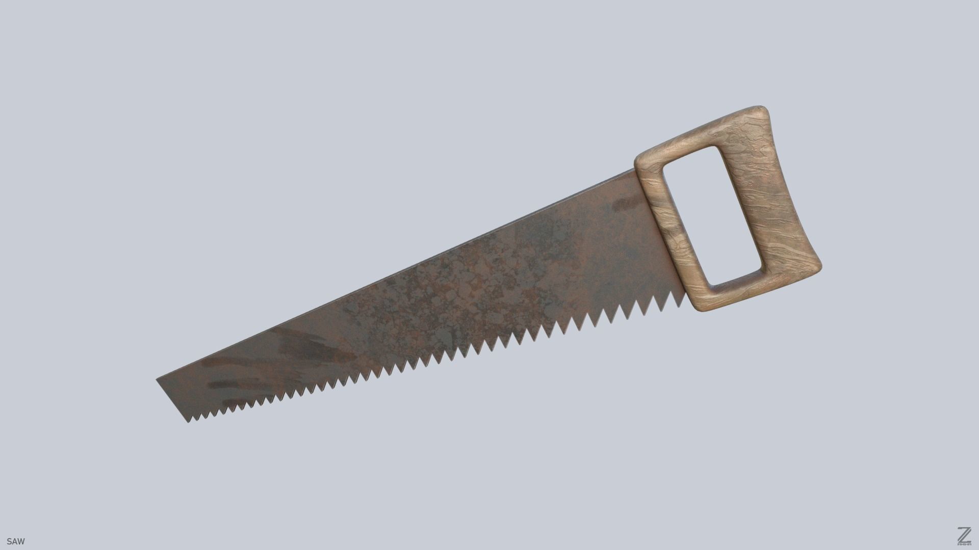 3D model Farm saw VR / AR / low-poly | CGTrader