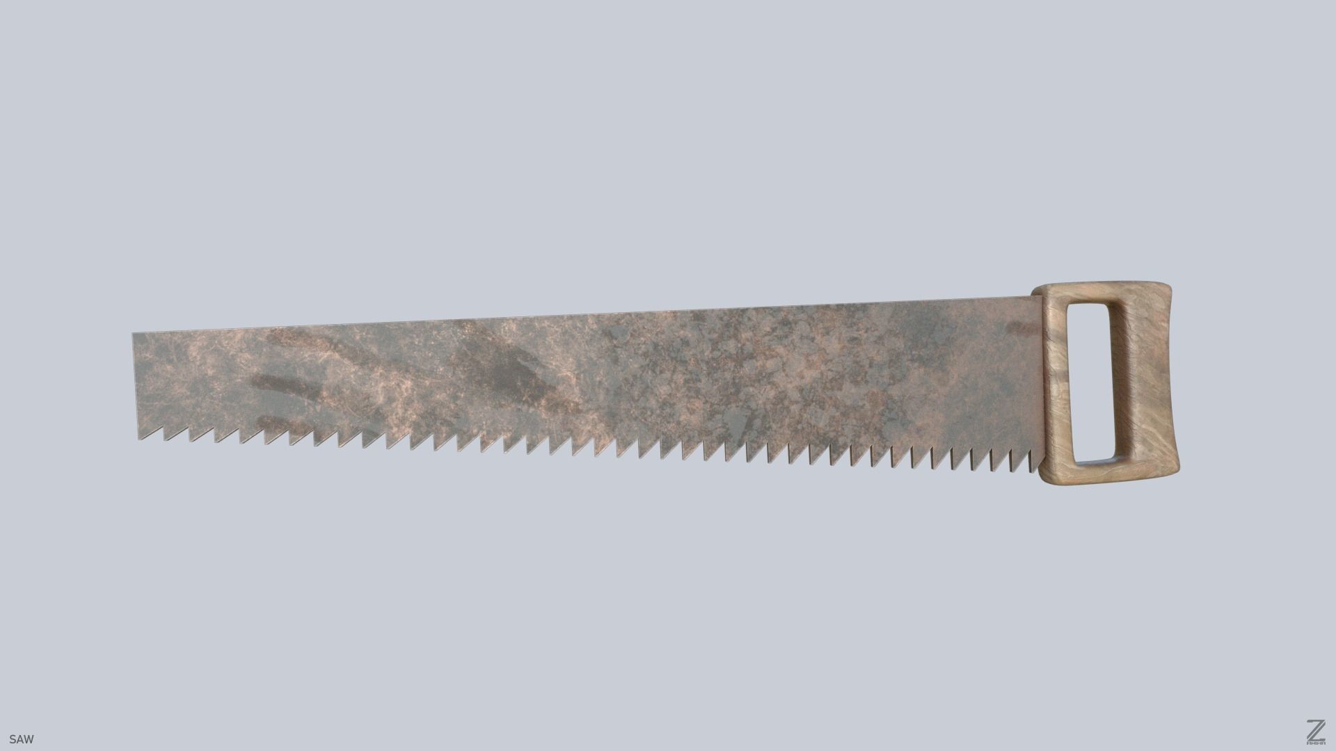 3D model Farm saw VR / AR / low-poly | CGTrader