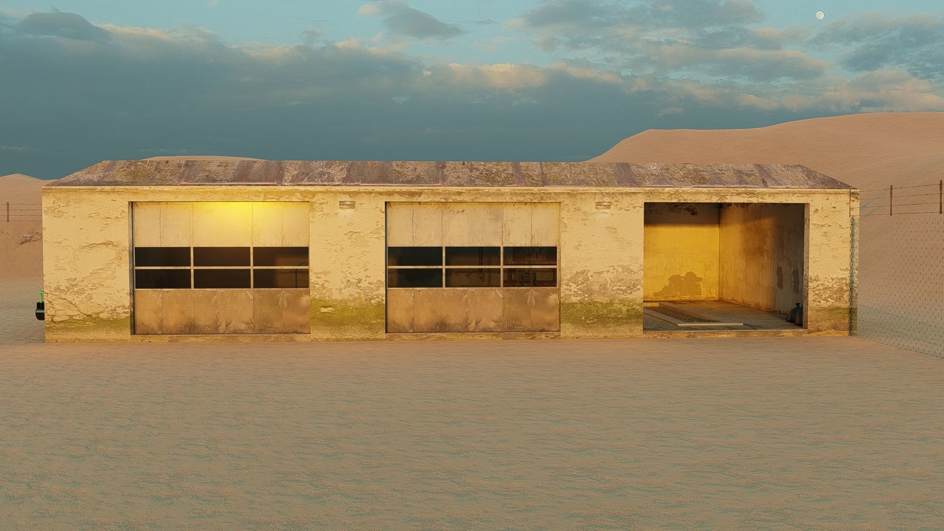 Project IGI Garage 3D model animated | CGTrader