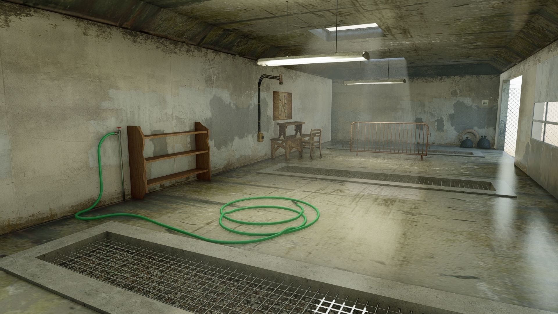 Project IGI Garage 3D model animated | CGTrader