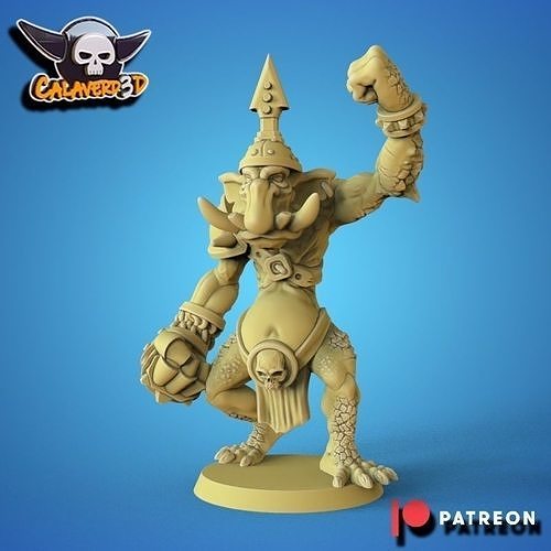 Star player N16 Troll 3D model 3D printable | CGTrader