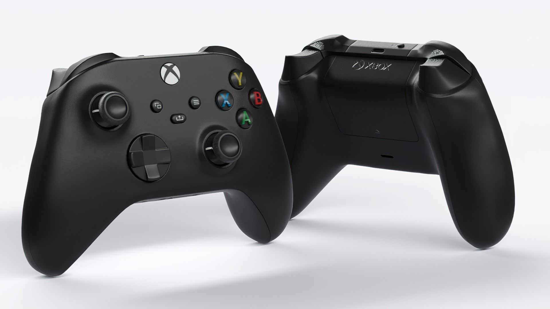 3D model Xbox Series Controller Carbon Black VR / AR / low-poly | CGTrader