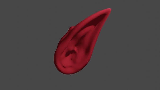 elf ear 3D model | CGTrader