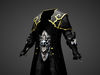 3D model Vampire cloth Black Gabriel VR / AR / low-poly | CGTrader