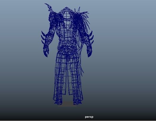 3D model Vampire Cloth deadly VR / AR / low-poly | CGTrader