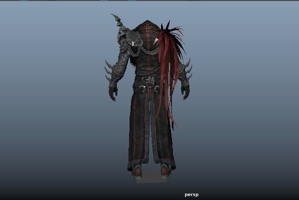 3D model Vampire Cloth deadly VR / AR / low-poly | CGTrader