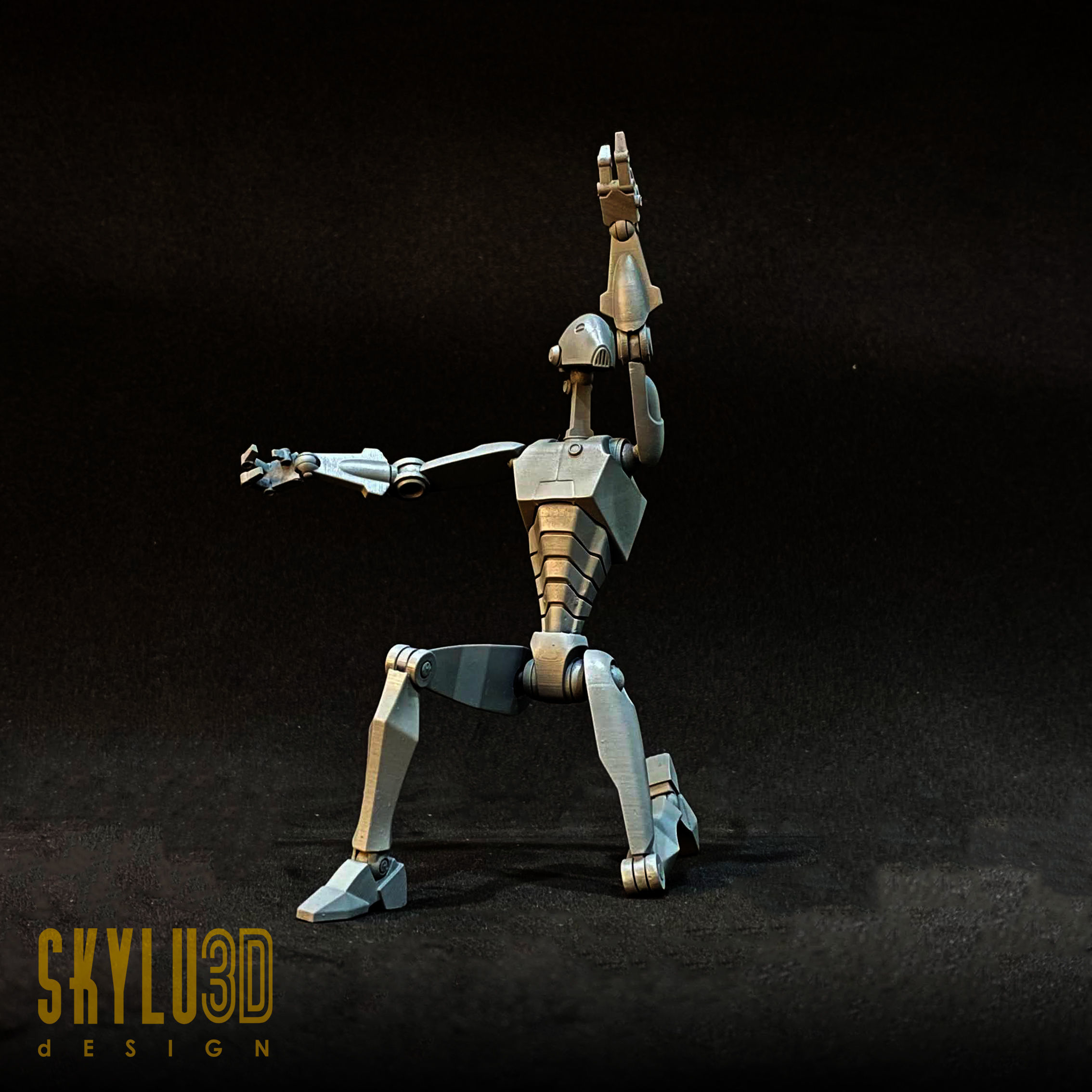 Commando Droid 2023 version One12 Scale 3d Print Files 3D model 3D ...