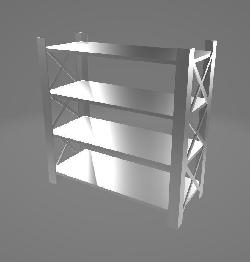 Rack for free free 3D model | CGTrader