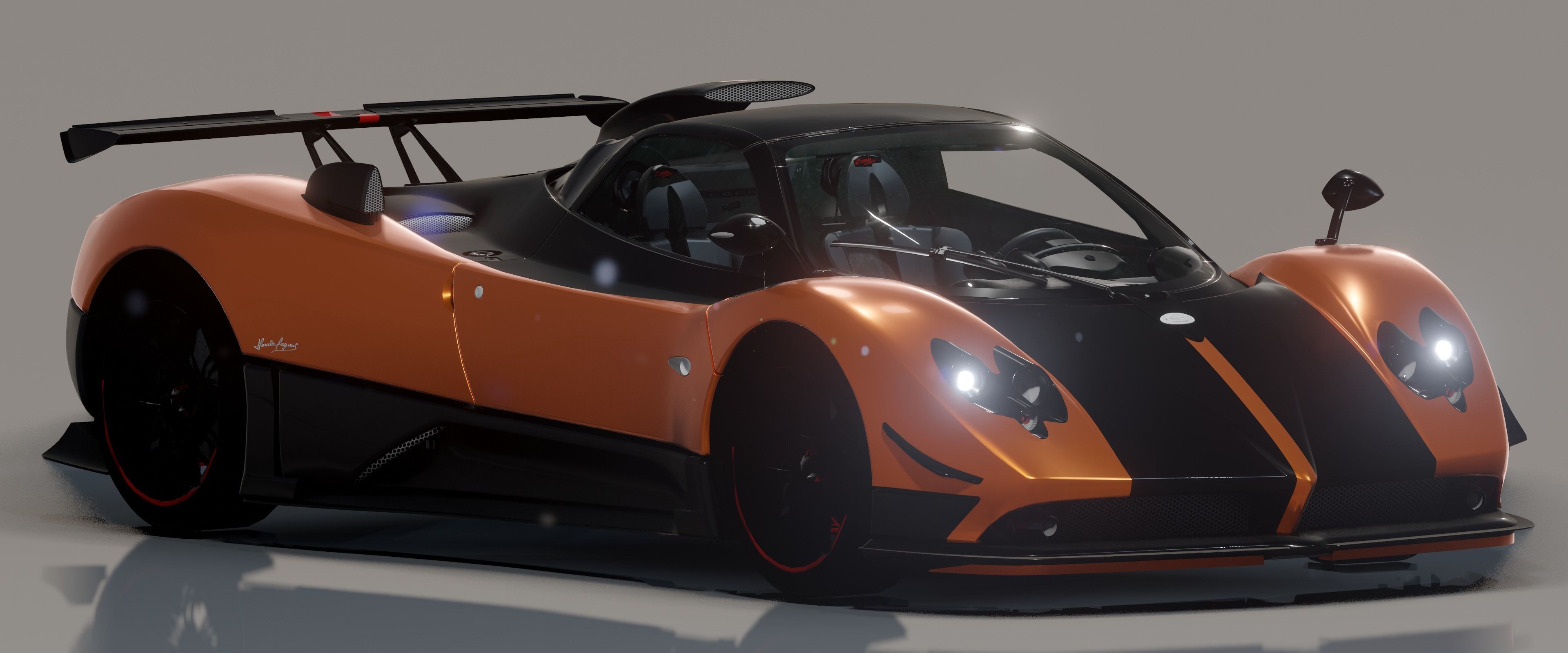Pagani Zonda Cinque - Photorealistic 3D model | CGTrader