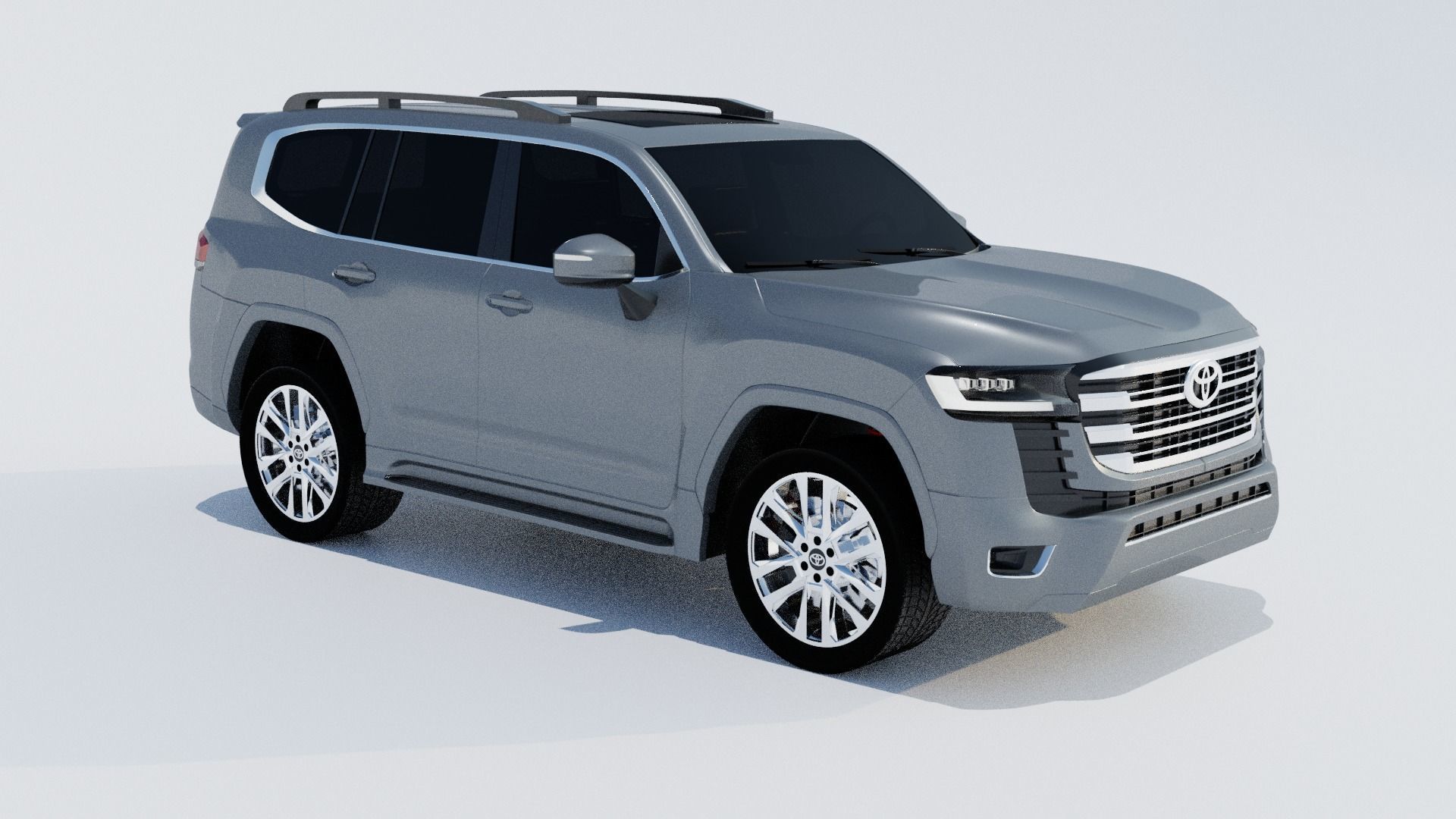 Toyota Land Cruiser 300 2022 READY FOR SUBDIV 3D model | CGTrader