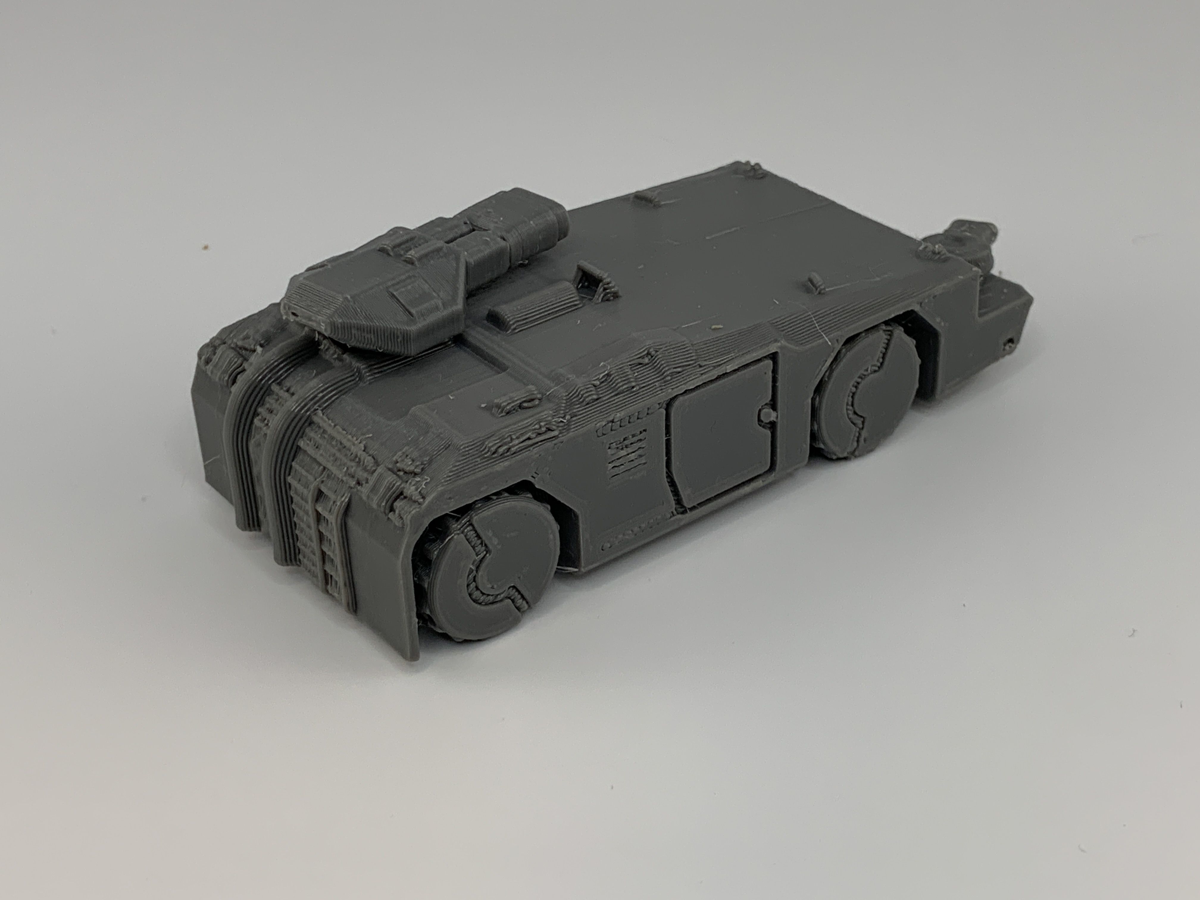 Print-in-Place Alien APC free 3D model 3D printable | CGTrader