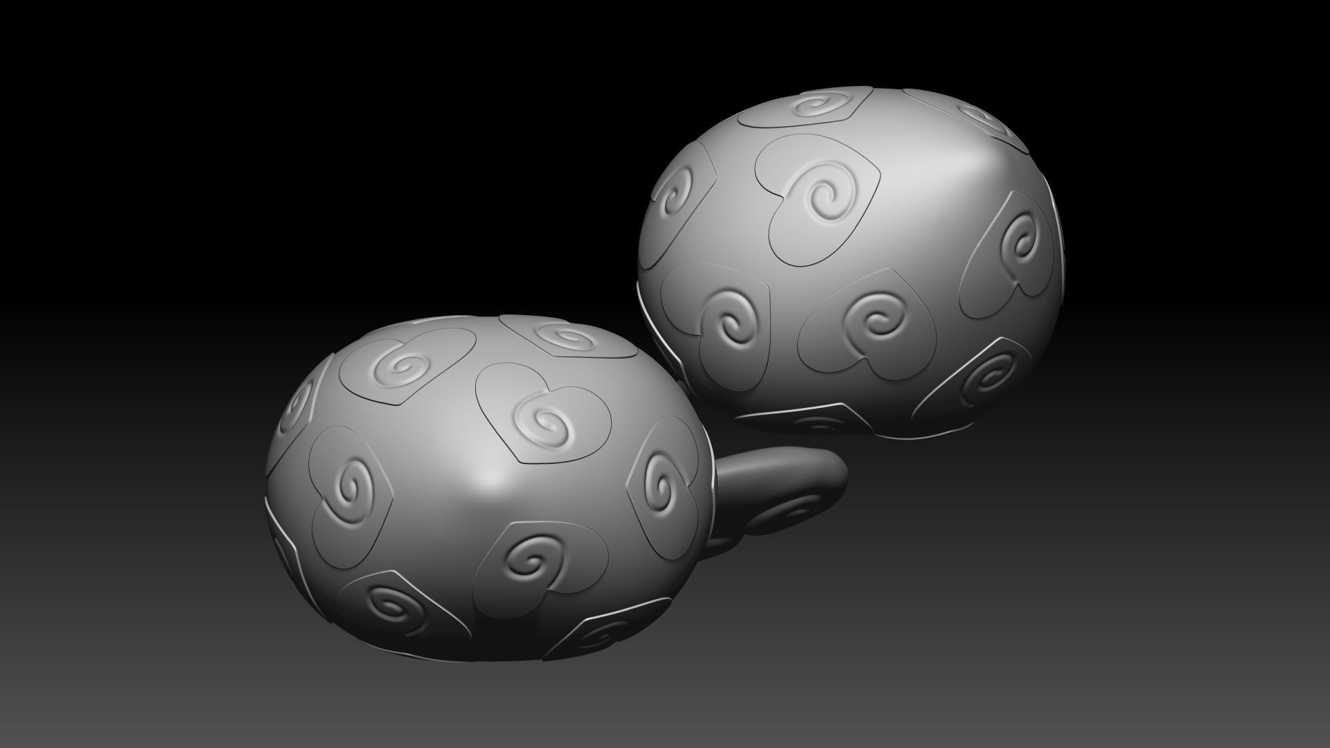 Mero Mero no Mi One Piece Devil Fruit 3D model 3D printable | CGTrader