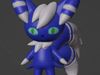 Meowstic Male 3D model 3D printable | CGTrader