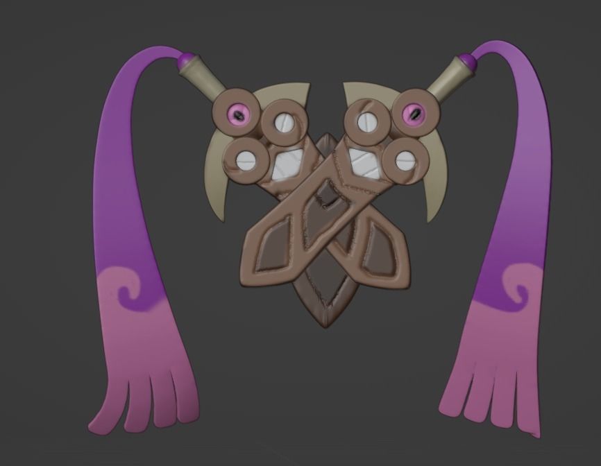 Doublade 3D model 3D printable | CGTrader