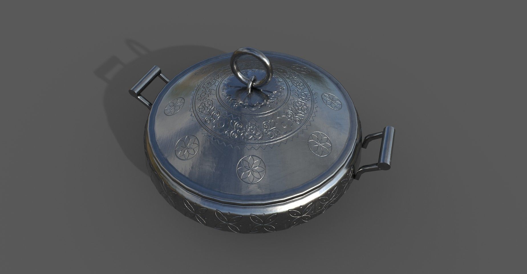 3D model Indian Clay bank and cooking pot VR / AR / low-poly | CGTrader