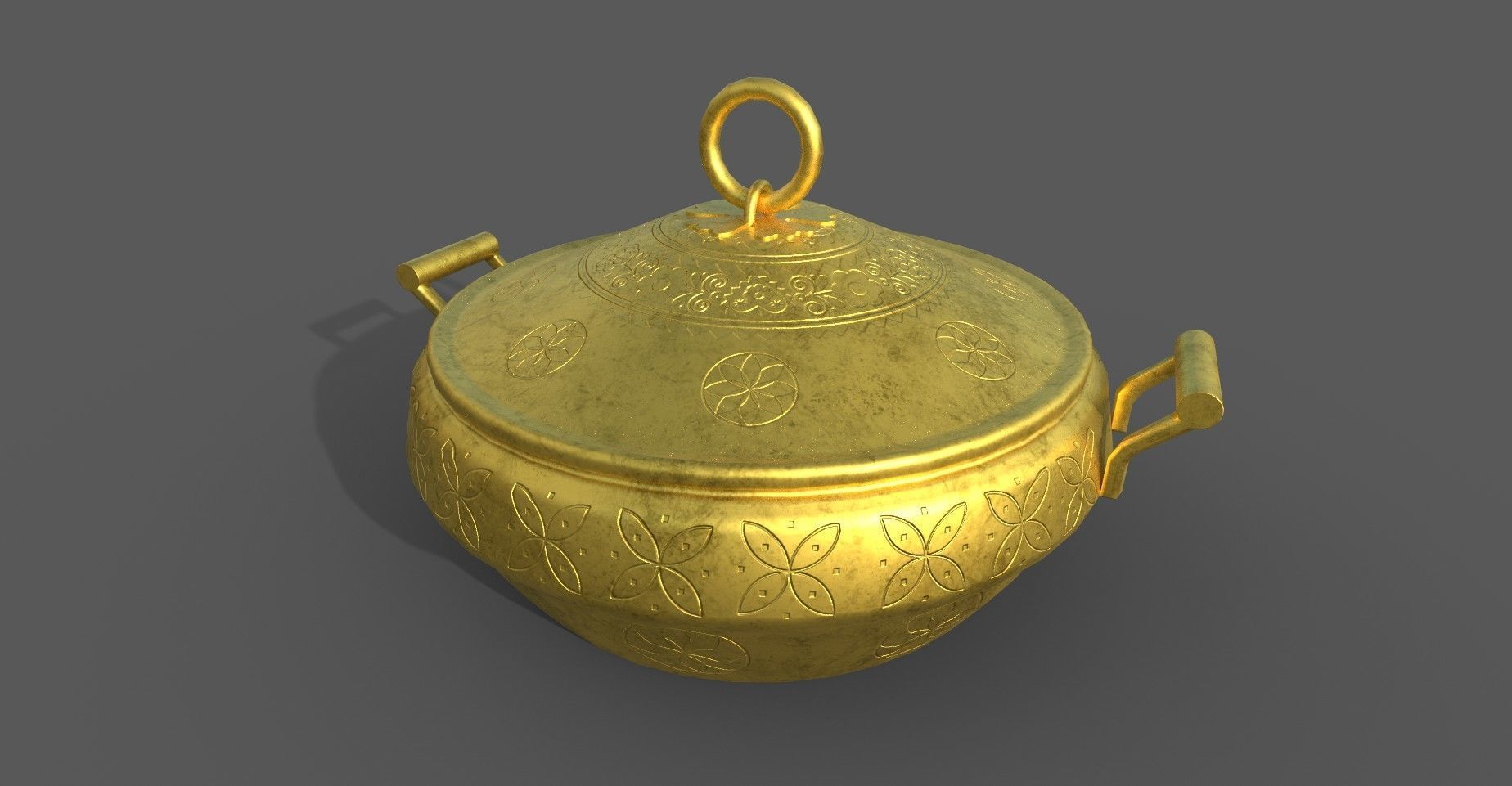 3D model Indian Clay bank and cooking pot VR / AR / low-poly | CGTrader