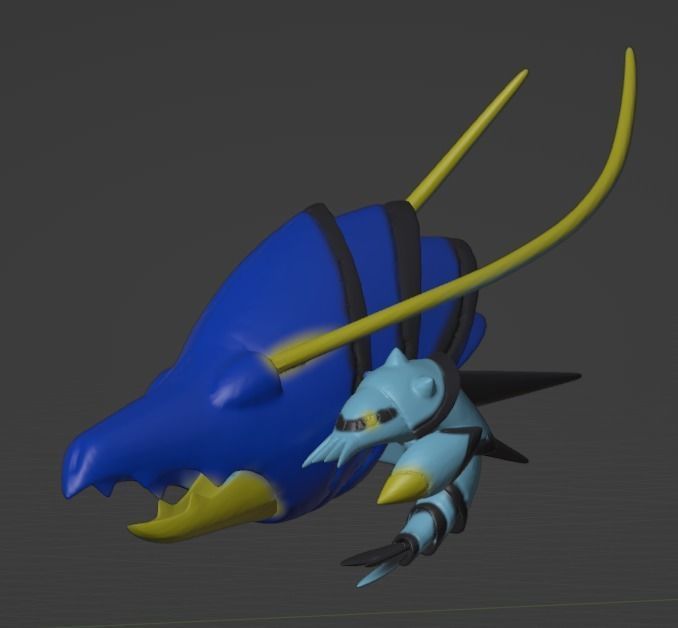 Clawitzer 3D model 3D printable | CGTrader