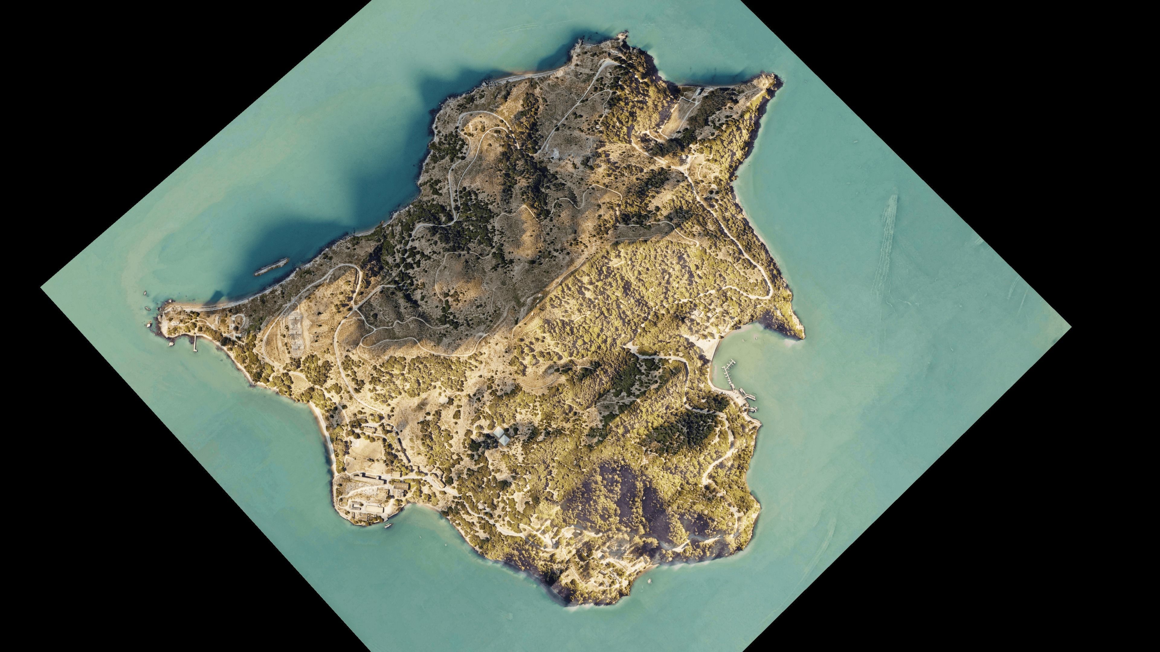 Angel Island terrain 3d model 3D model | CGTrader
