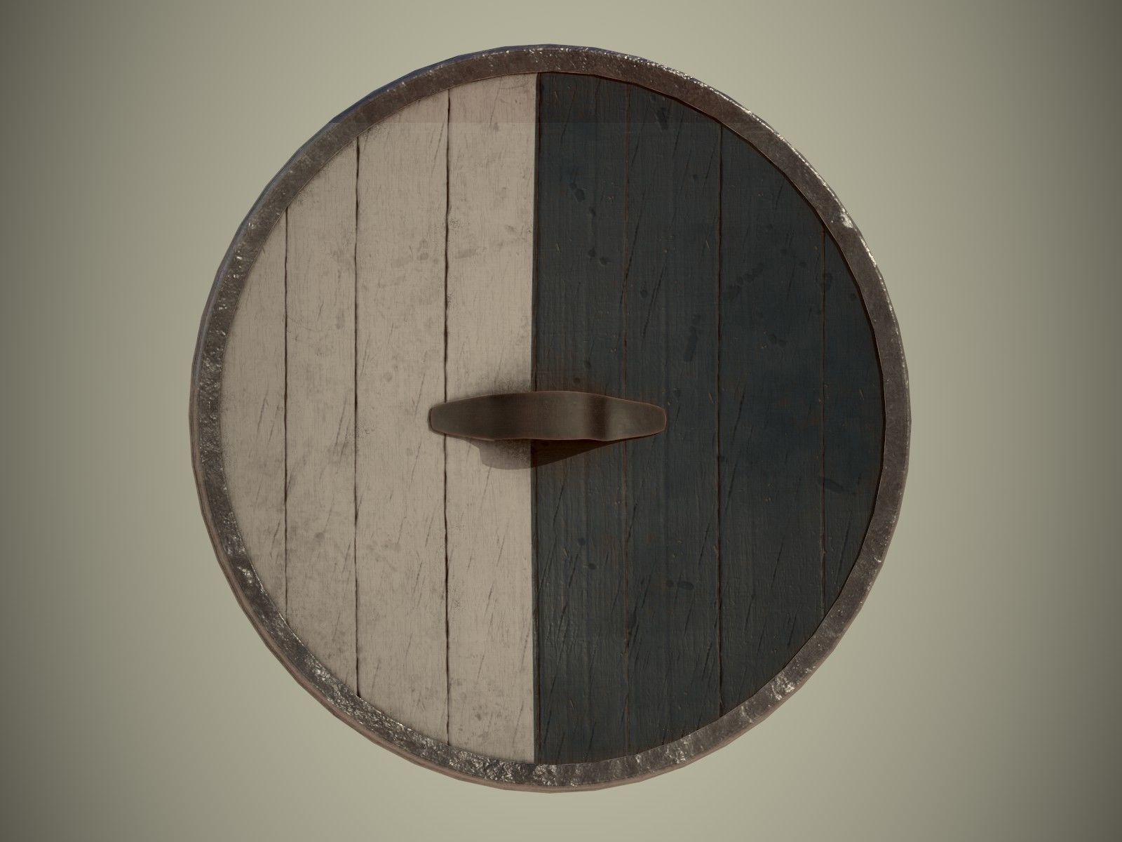 3D model Medieval Shield VR / AR / low-poly | CGTrader